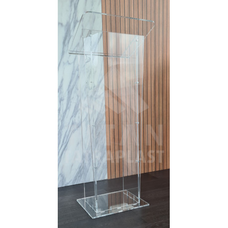 Rečnícky pult z plexiskla